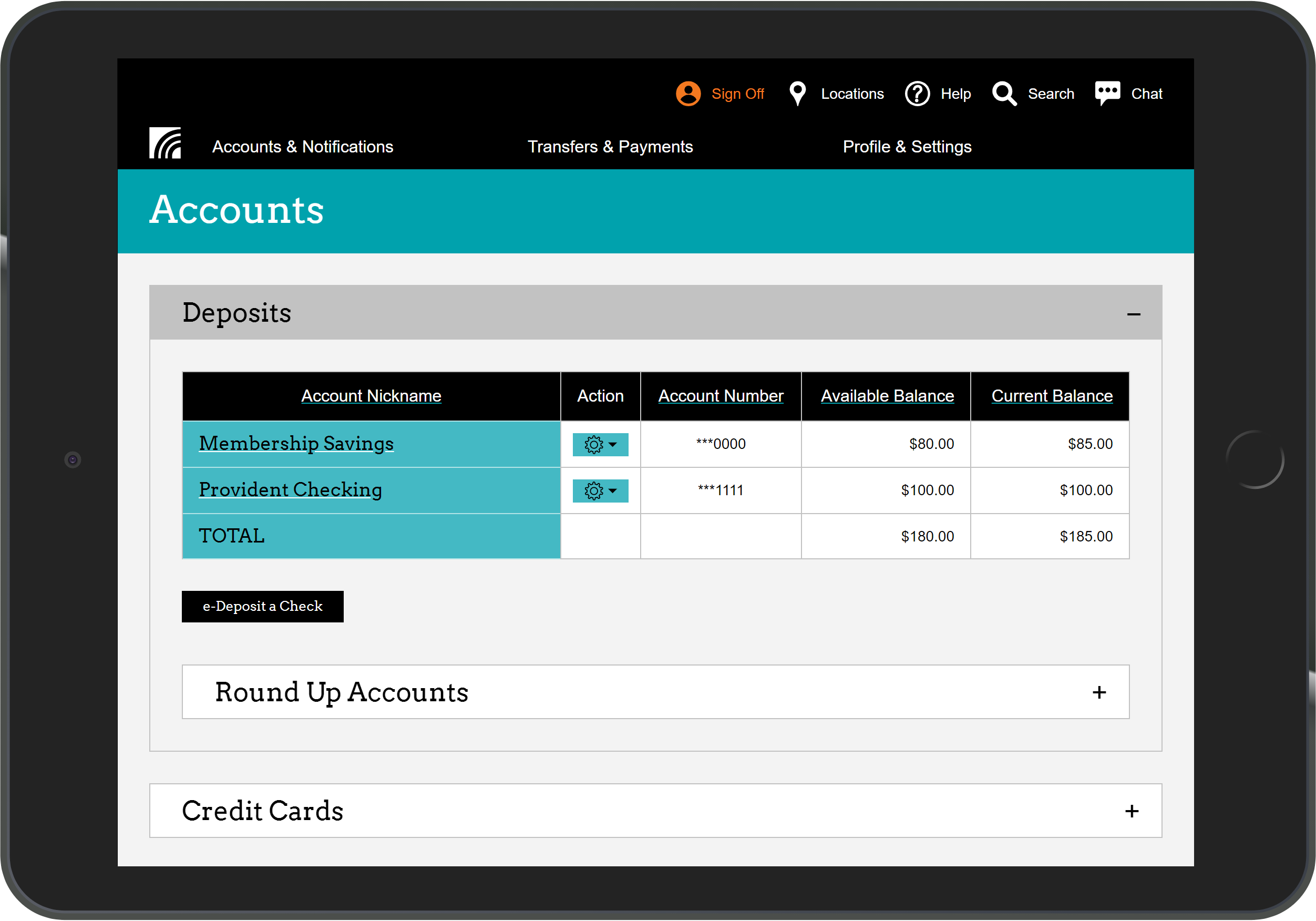 Search Your Account History