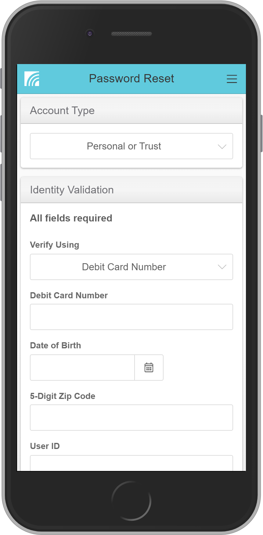 Reset Your Account Password | Provident Credit Union