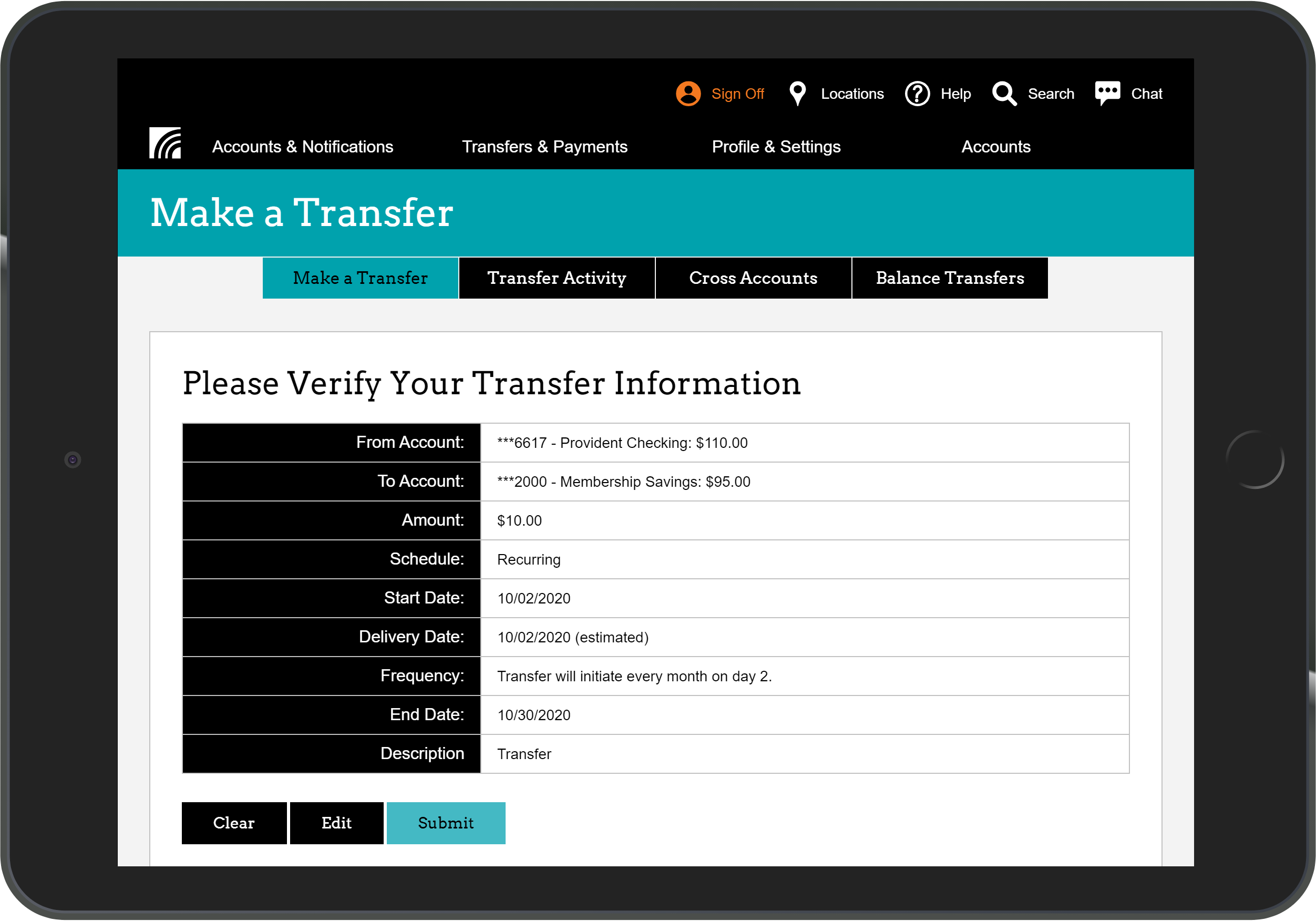 Automatic Transfers | Provident Credit Union